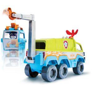 Paw Patrol Jungle Rescue PAW-Terrain Vehicle with Ryder and Animal Action Figures and Lights and Sounds (Amazon Exclusive) Kids Toys for Ages 3 and up