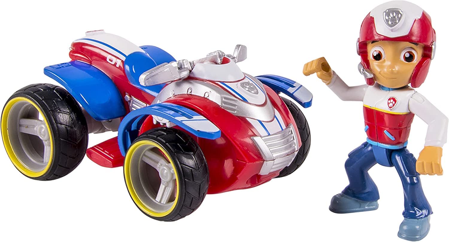 Paw Patrol Ryder's Rescue ATV, Paw Patrol Everest's Snow Plow, Vechicle and Figure. Bunde