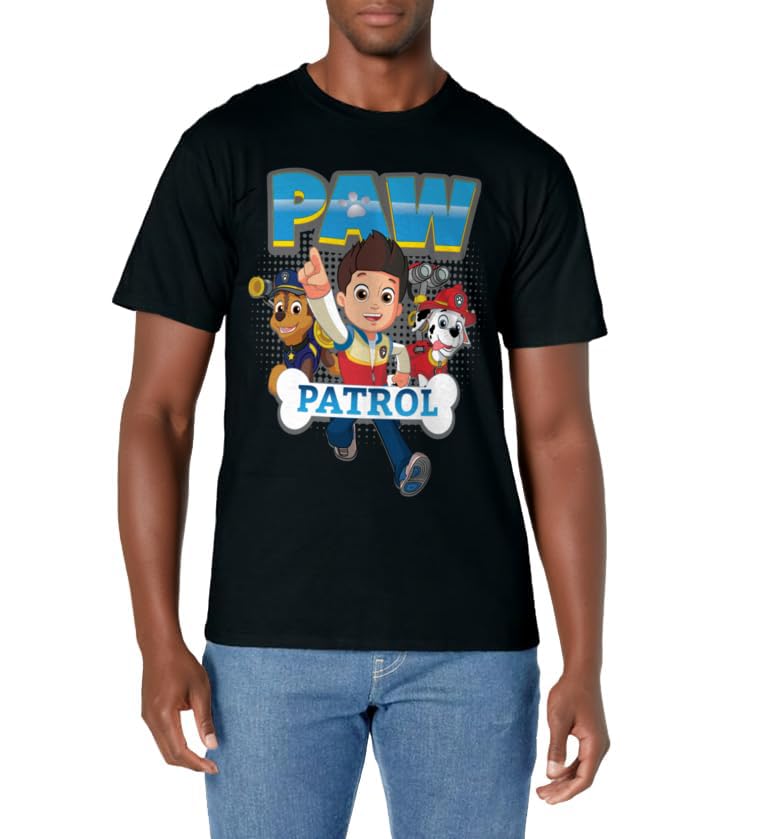 Ryder Paw Patrol Chase And Marshall T-Shirt