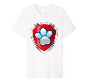 paw patrol badge premium t-shirt