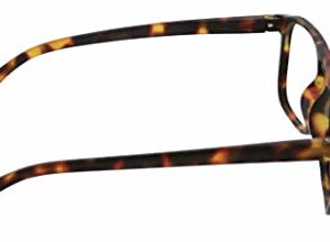 Peepers by PeeperSpecs mens Ryder Blue Light Blocking Reading Glasses, Tortoise, 54 mm US