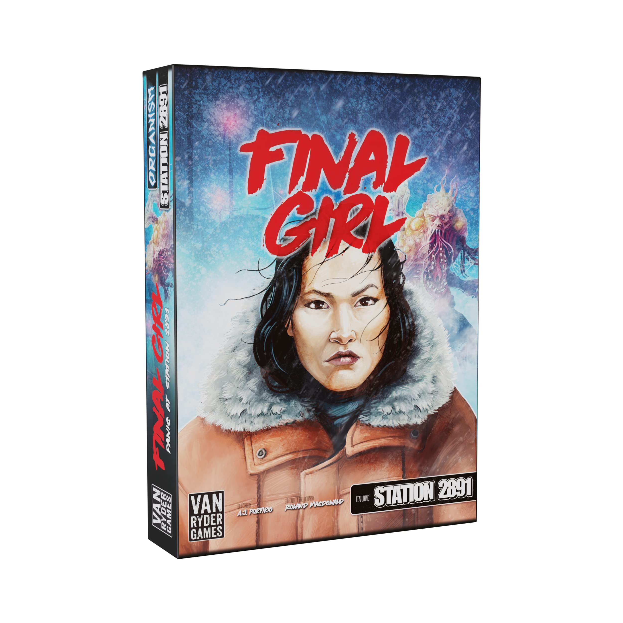 Final Girl: Wave 2: Panic at Station 2891 – Board Game by Van Ryder Games – Core Box Required to Play - 1 Player – Board Games for Solo Play – 20-60 Minutes of Gameplay – Teens and Adults Ages 14+