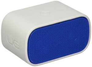 logitech ue mobile boombox bluetooth speaker and speakerphone - blue grill/light grey