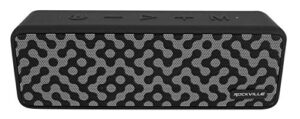 rockville faze 50w portable bluetooth speaker tws wireless link waterproof, black (faze black)