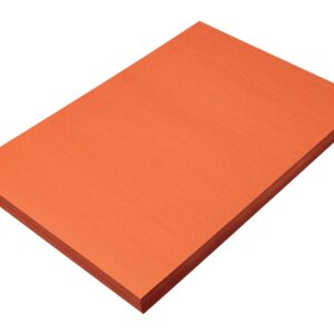 Prang (Formerly SunWorks) Construction Paper, Orange, 12" x 18", 100 Sheets