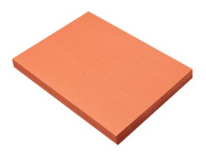 sunworks heavyweight construction paper, 9 x 12 inches, yellow-orange, 100 sheets