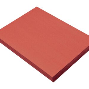 Prang (Formerly SunWorks) Construction Paper, Red, 9" x 12", 100 Sheets