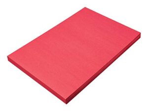 prang (formerly sunworks) construction paper, holiday red, 12" x 18", 100 sheets