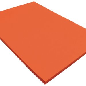 Pacon 103002 Tru-Ray Construction Paper, 76 lbs., 9 x 12, Orange, 50 Sheets/Pack