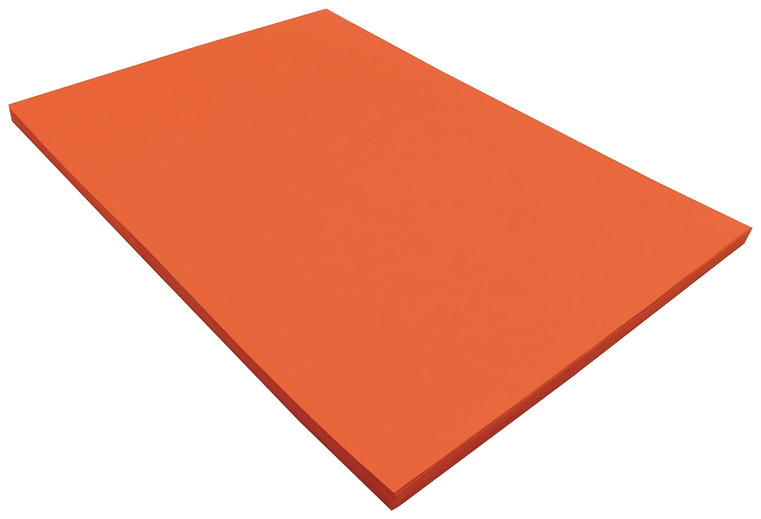 Pacon 103002 Tru-Ray Construction Paper, 76 lbs., 9 x 12, Orange, 50 Sheets/Pack