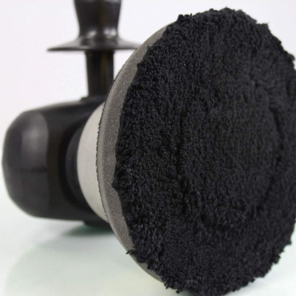 Chemical Guys BUFX_303_5 Black Microfiber Polishing Pad (5.5 Inch Fits 5 Inch Backing Plate)