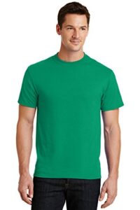 port & company men's 50/50 cotton/poly t shirt 6xl kelly green