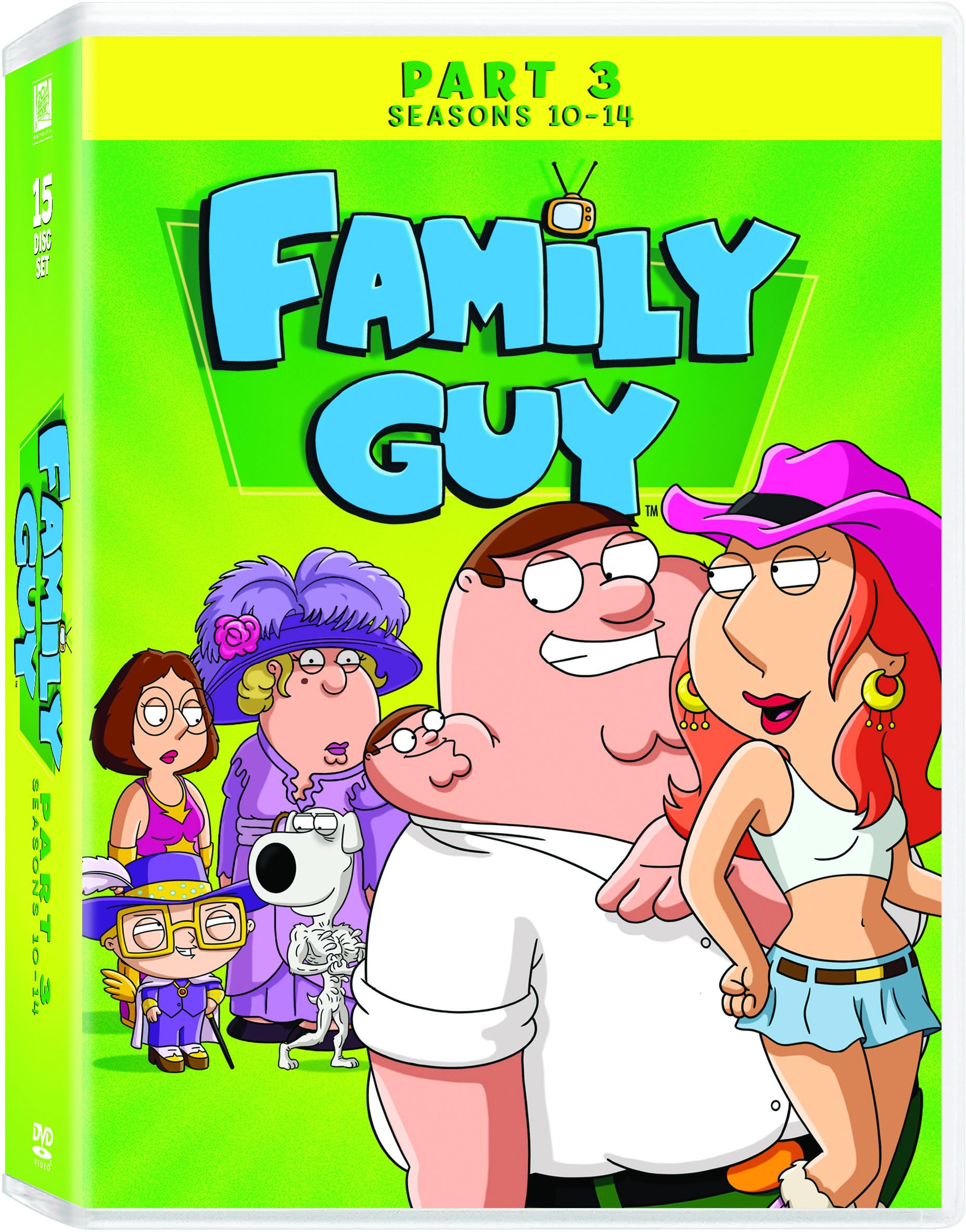 Family Guy: (part 3: Seasons 10-14)