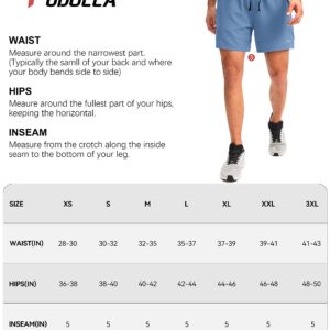 Pudolla Men's Running Shorts 5" Lightweight Gym Shorts for Men Workout Athletic Casual with Zipper Pockets(Black Small)