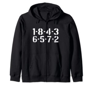 1-8-4-3-6-5-7-2 firing order big block engine car guy garage zip hoodie