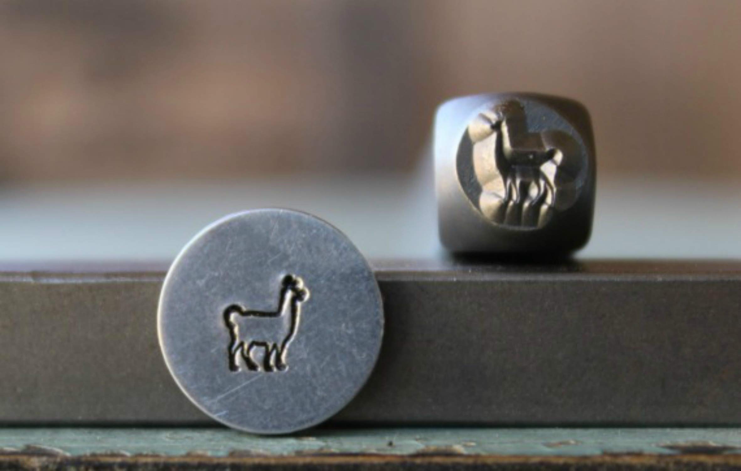 5mm Llama Metal Punch Design Stamp - Supply Guy - CH-219