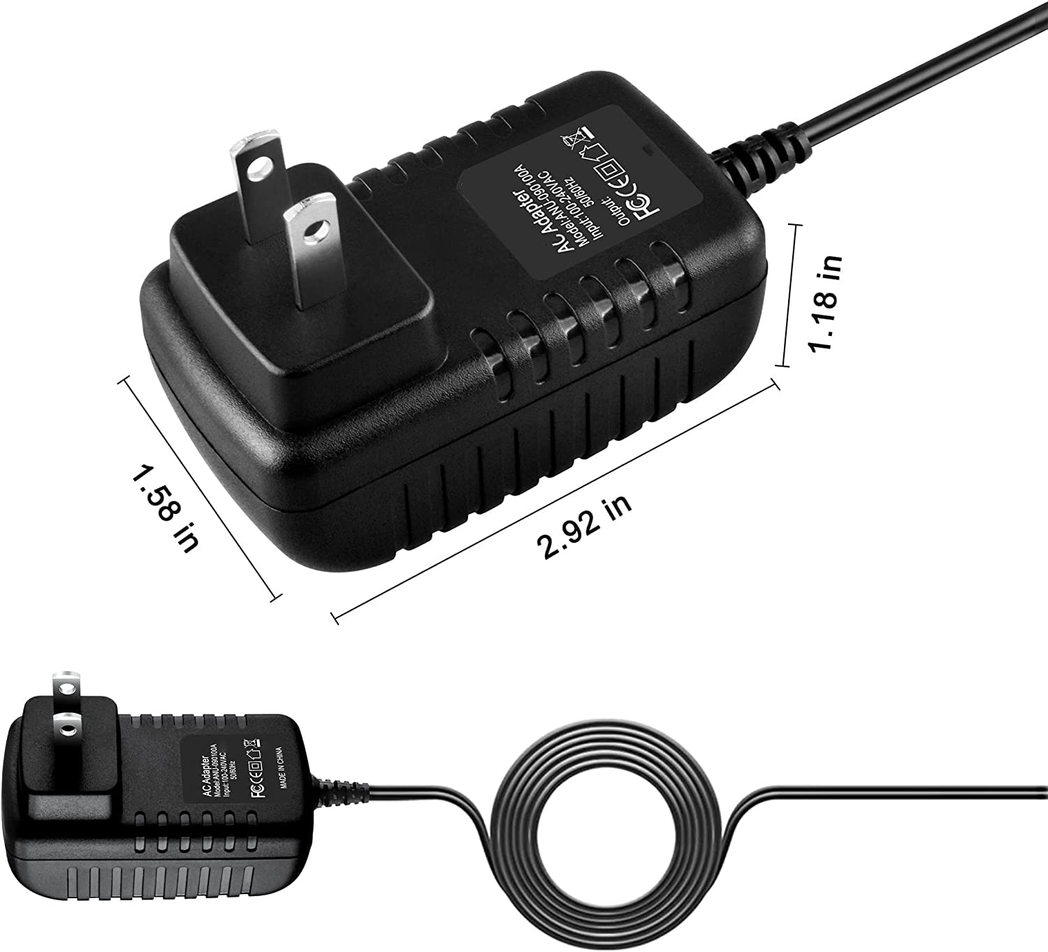 Guy-Tech 9V AC/DC Adapter for Roland FA-06 FA-08 BK-9 XPS-30 XPS-10 A-300PRO A-500PRO A-500S A-800PRO AD-3 AT-350C BK-3 JUNO-DS61 JUNO-DS88 MT-90U V-Drums TD-25 Edirol V-8 A-88 HandSonic HPD-20 PSU