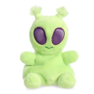 aurora® adorable palm pals™ ross alien™ stuffed animal - pocket-sized play - collectable fun - green 5 inches