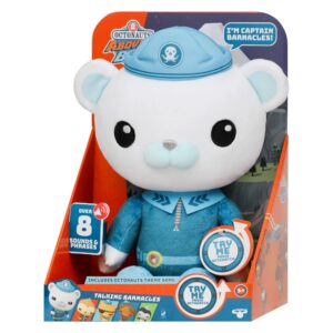 Octonauts Above & Beyond | Talking Plush Captain Barnacles Toy | Over 8 Sounds and Phrases