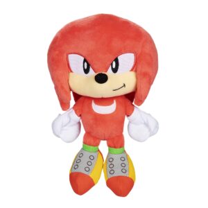 sonic the hedgehog 9" basic plush – knuckles (polygbag 4l)