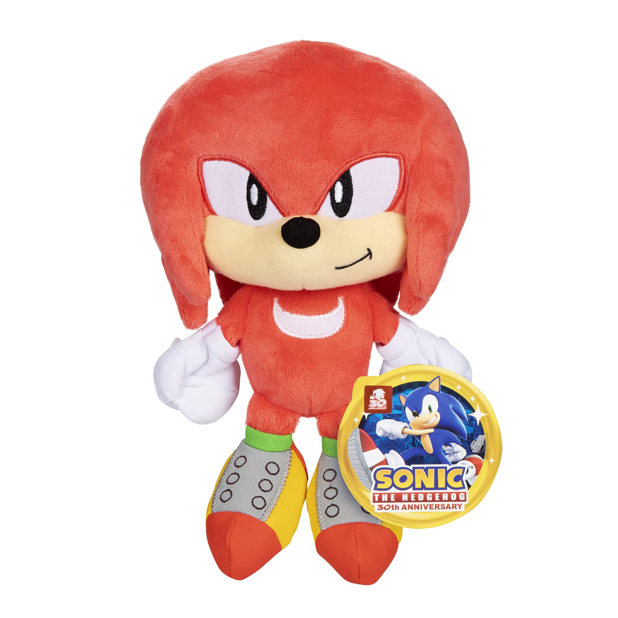 Sonic The Hedgehog 9" Basic Plush – Knuckles (Polygbag 4L)