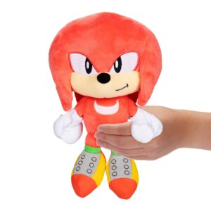 Sonic The Hedgehog 9" Basic Plush – Knuckles (Polygbag 4L)