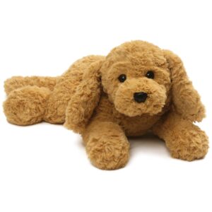 gund muttsy dog plush, premium plush puppy stuffed animal for ages 1 and up, brown, 14”