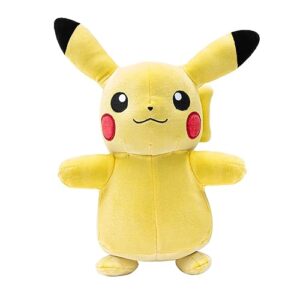 pokémon pikachu select velvet plush - 8-inch pikachu plush with unique velvet fabric and authentic details