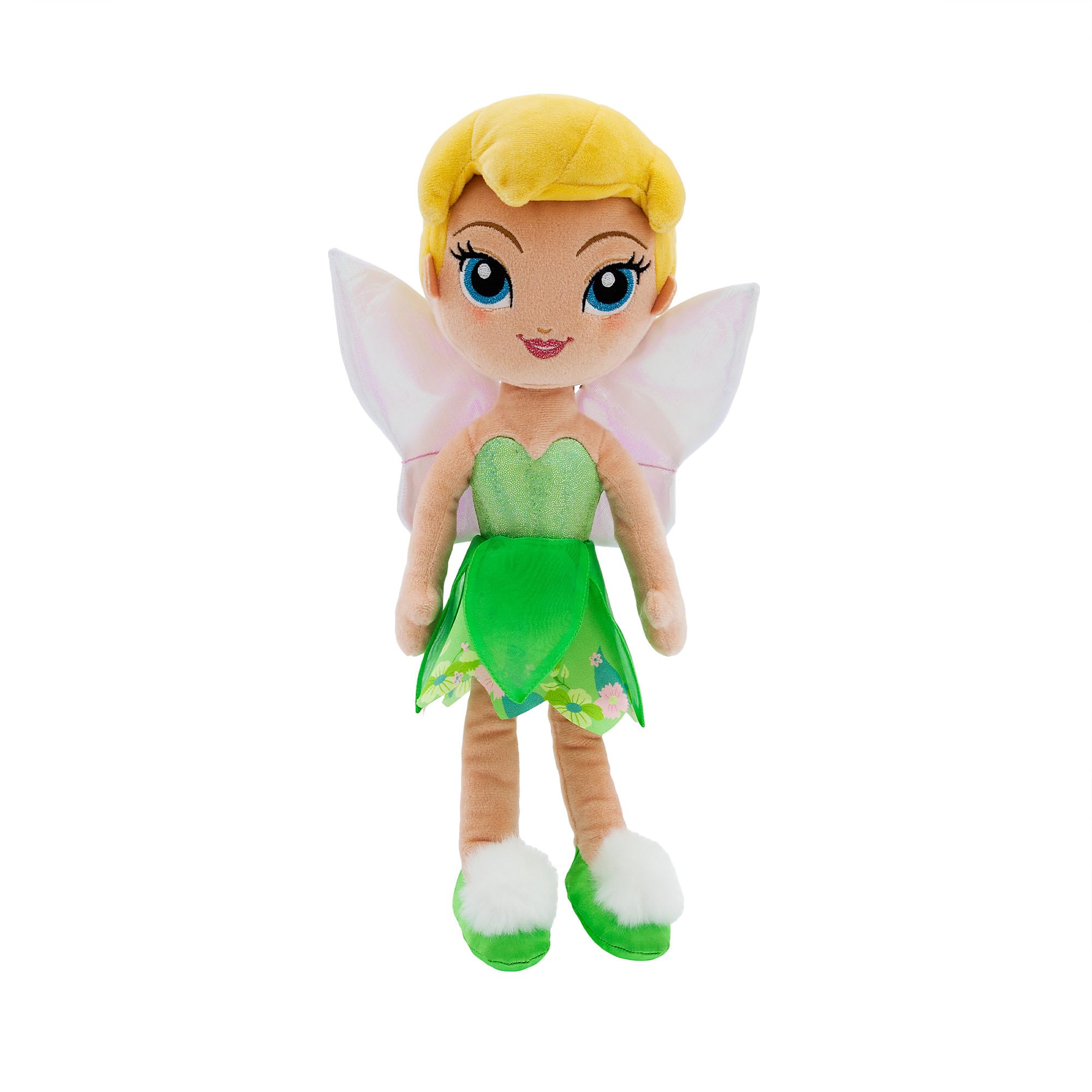 Disney Store Official Peter Pan 15-Inch Tinker Bell Plush Doll - Authentic & Soft Fairy Design - Ideal Collectible & Gift for Fans & Kids of All Ages