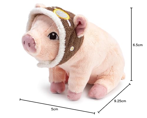 Compendium Flying Pig Plush A Cute Stuffed Animal Companion to The Book Maybe 5″W x 6. 5″H x 9. 25″D