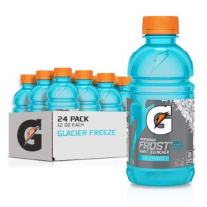 gatorade thirst quencher glacier freeze, 12 fl oz (pack of 24)