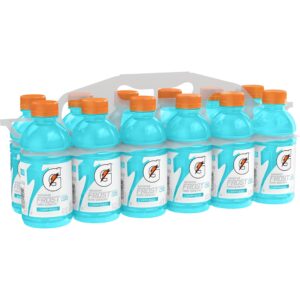 Gatorade Thirst Quencher Glacier Freeze, 12 Fl Oz (Pack of 24)