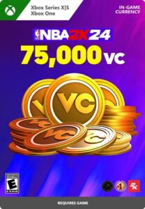 nba 2k24: 75,000 vc - xbox [digital code]