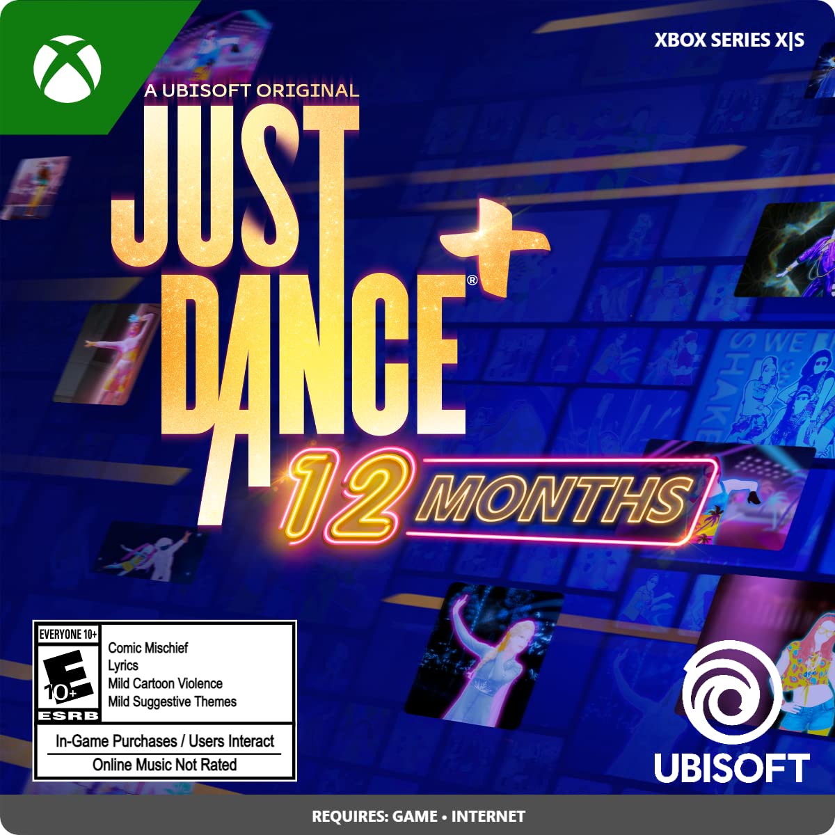 Just Dance Plus - 12 Month Pass - Xbox Series X|S [Digital Code]