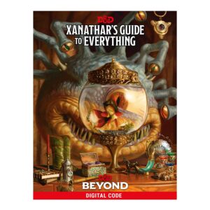 d&d beyond digital xanathar's guide to everything [online game code]