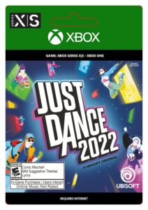 just dance 2022 standard edition– xbox series x|s, xbox one [digital code]