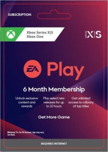 ea play 6 month subscription - xbox [digital code]