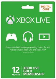 microsoft-xbox live 12 month gold membership - digital code