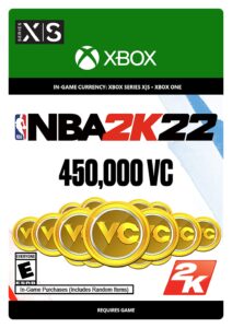 nba 2k22: 450,000 vc - xbox [digital code]