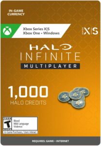 halo infinite – 1, 000 halo credits – xbox series x|s, xbox one, windows [digital code]