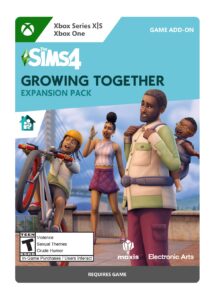 the sims 4 growing together expansion pack - xbox one [digital code]