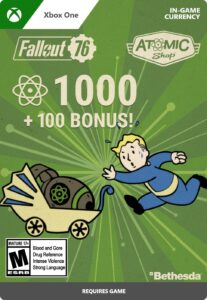 fallout 76: 1000 (+100 bonus) atoms - xbox one [digital code]