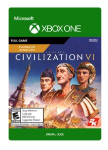 sid meier's civilization vi (pre-purchase / launch day) standard - [xbox one digital code]