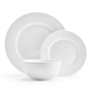 pfaltzgraff maddy 12 piece dinnerware set, service for 4