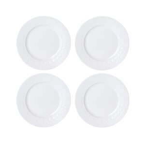 Pfaltzgraff Haisley 12-Piece Dinnerware Set, White