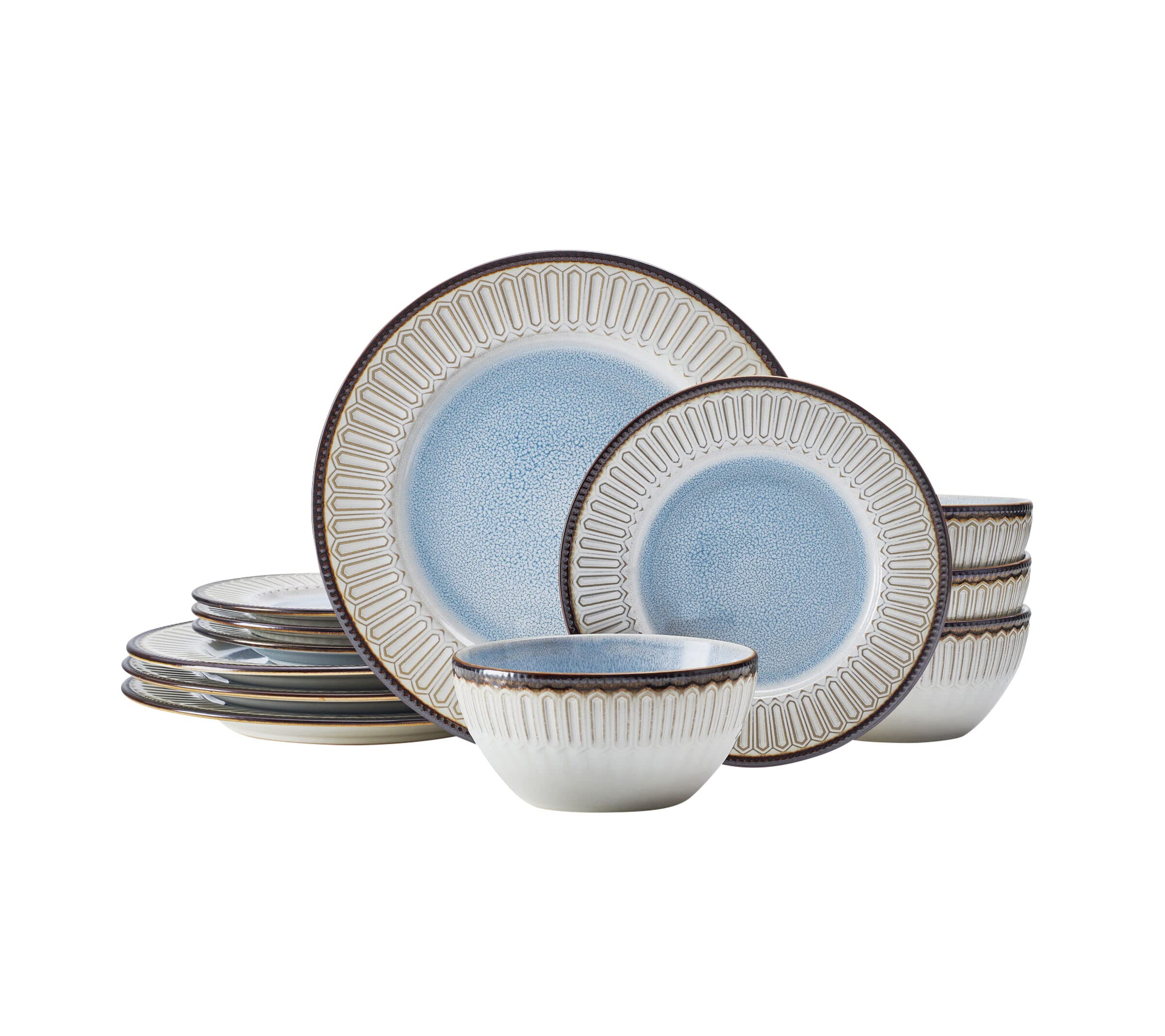 Pfaltzgraff Clara 12 Piece Dinnerware Set, Service for 4