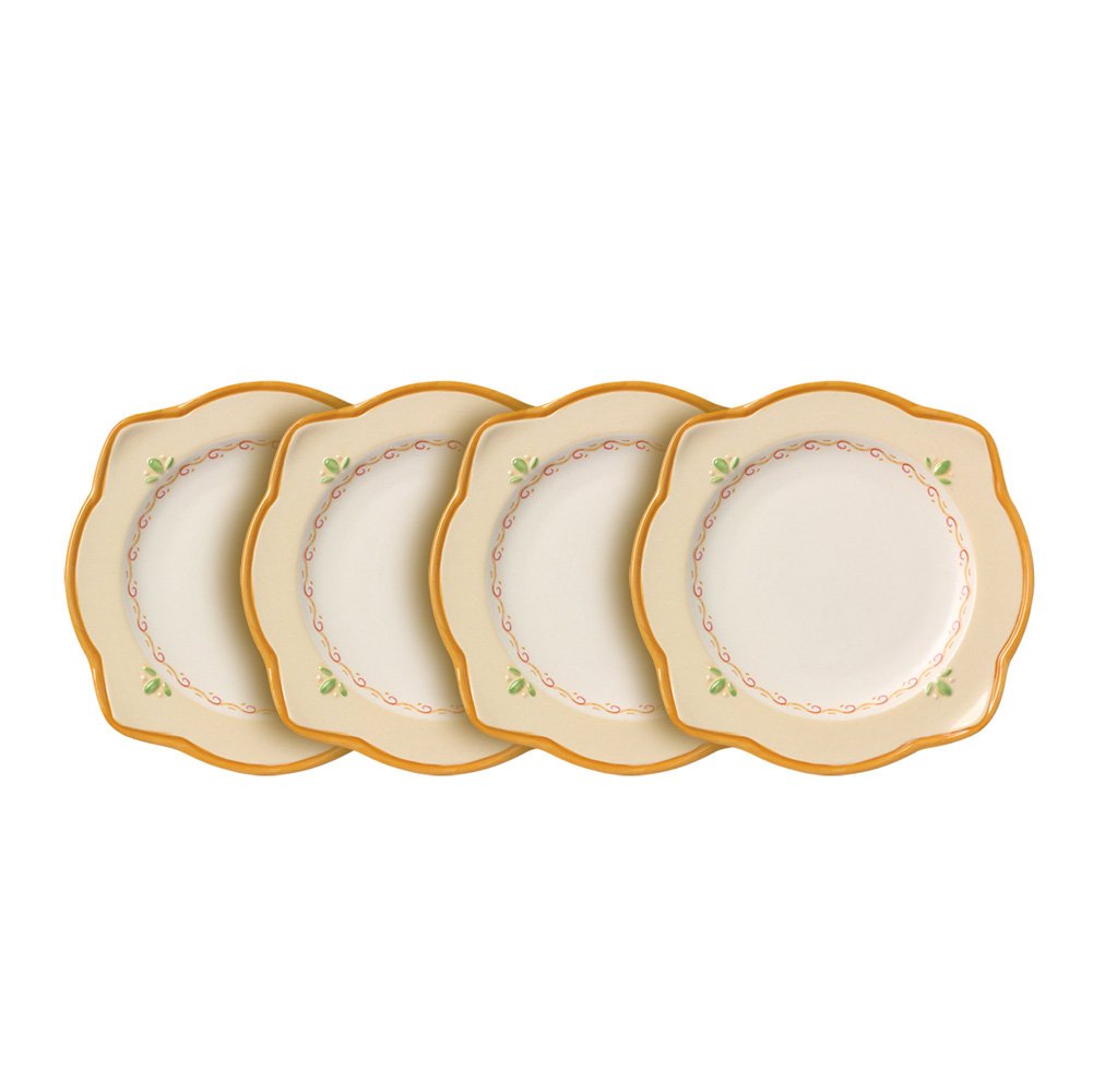 Pfaltzgraff Villa della Luna 9-Inch Salad Plates, Set of 4