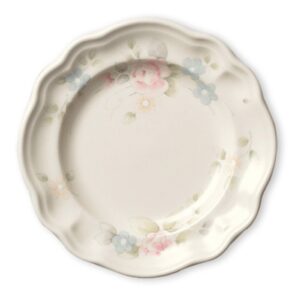 pfaltzgraff tea rose bread and butter or dessert plate - beige|pink