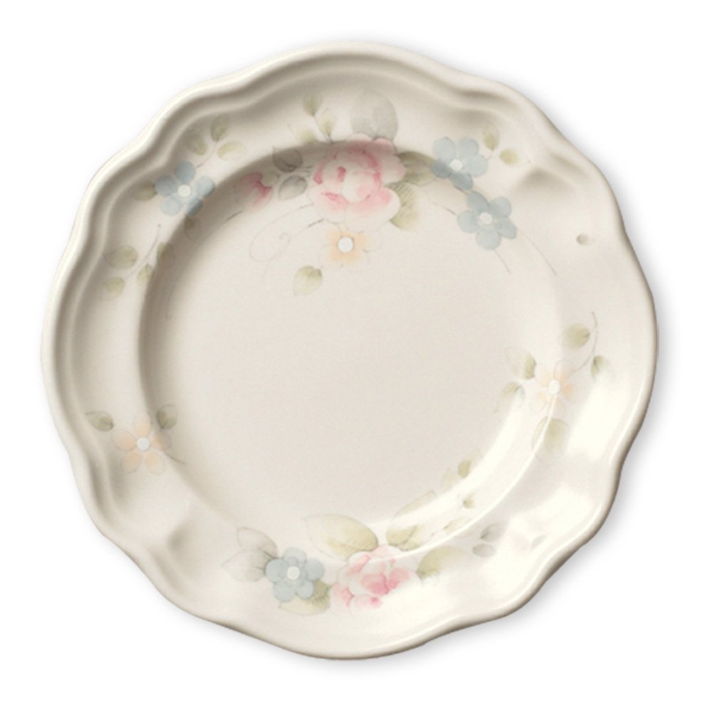 Pfaltzgraff Tea Rose Bread and Butter or Dessert Plate - Beige|Pink