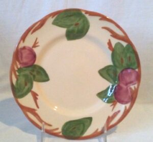 franciscan apple salad plate, franciscan apple salad plate made in england 1995, johnson brothers franciscan apple